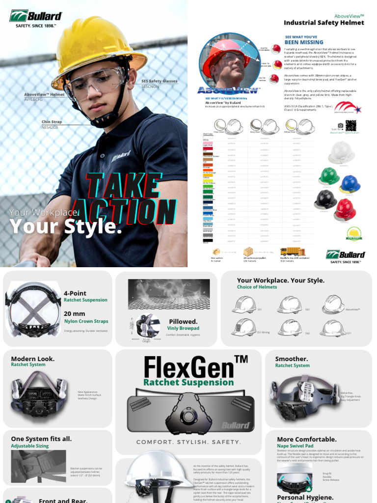 Bullard AboveView With FlexGen Suspension - Sales Sheet and ...