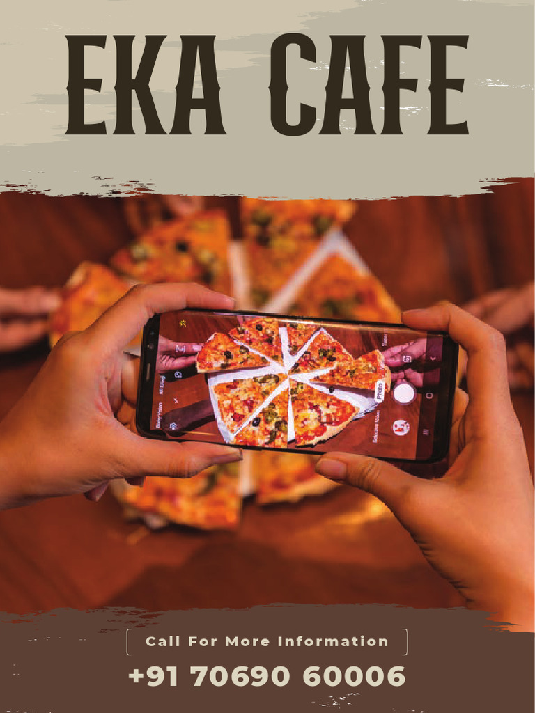 Eka Cafe Restaurant Menu | PDF | Hamburgers | Pizza