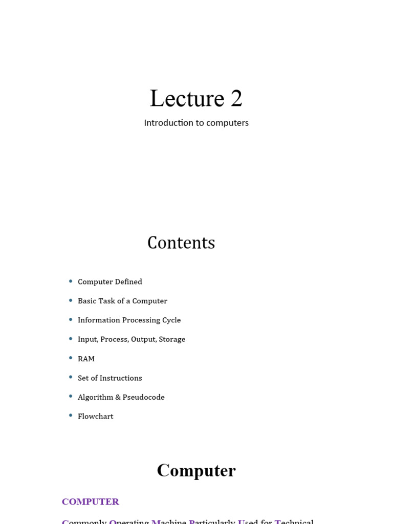 It C Lecture | PDF | Computer Data Storage | Input/Output
