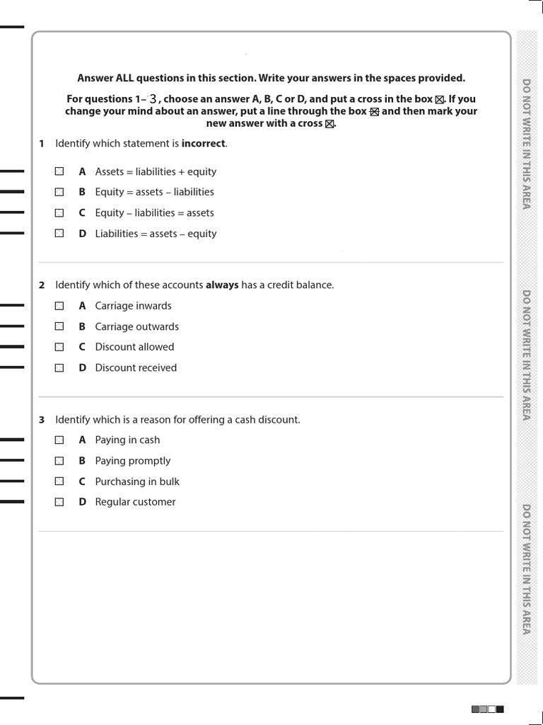 IG June 25 Paper 1 | PDF | Cheque | Accounts Payable