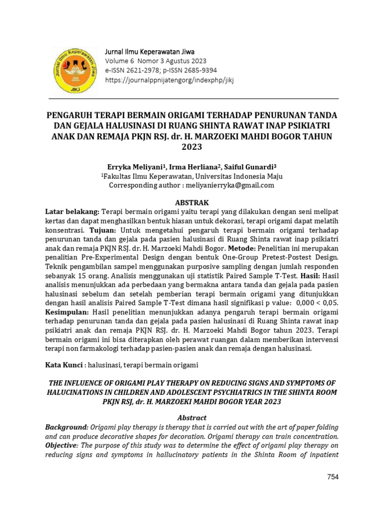 Terapi Origame | PDF