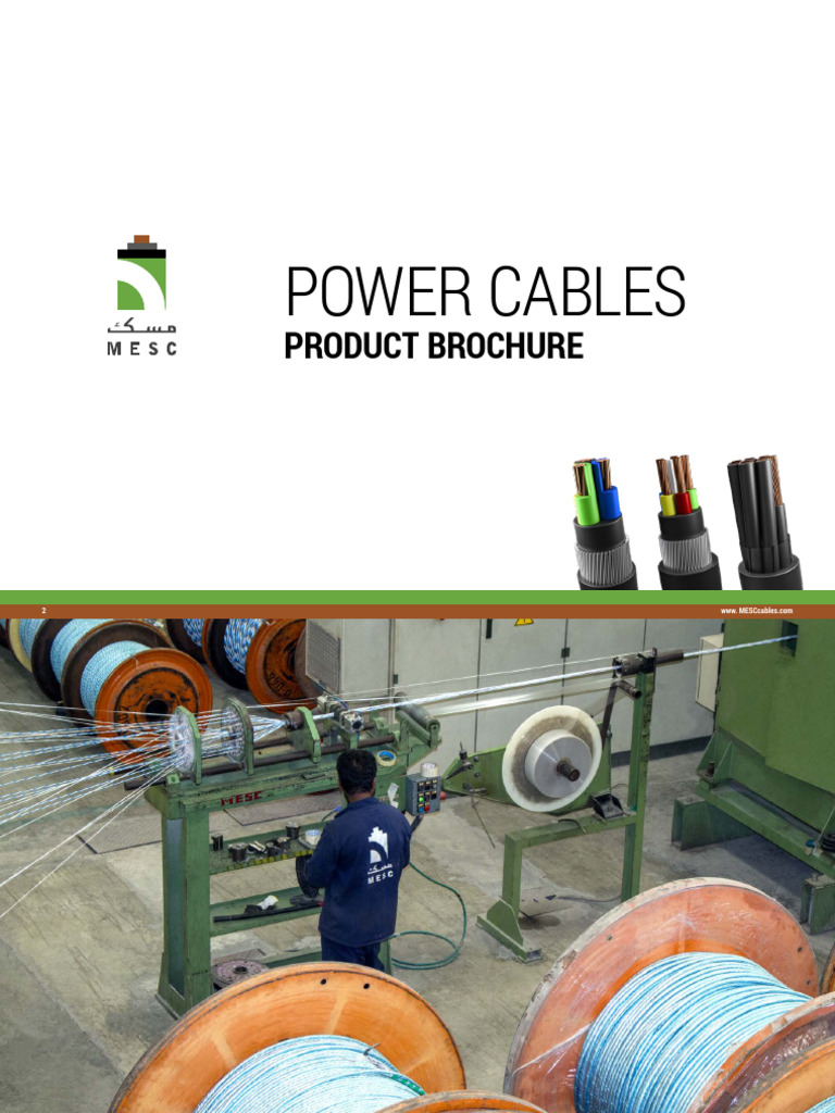 Power Cables - Brochure (Br2017Dec-D) | PDF