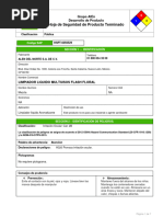 Beta Hi Remove SP Inf Técnica Completa | PDF | Agua | Química