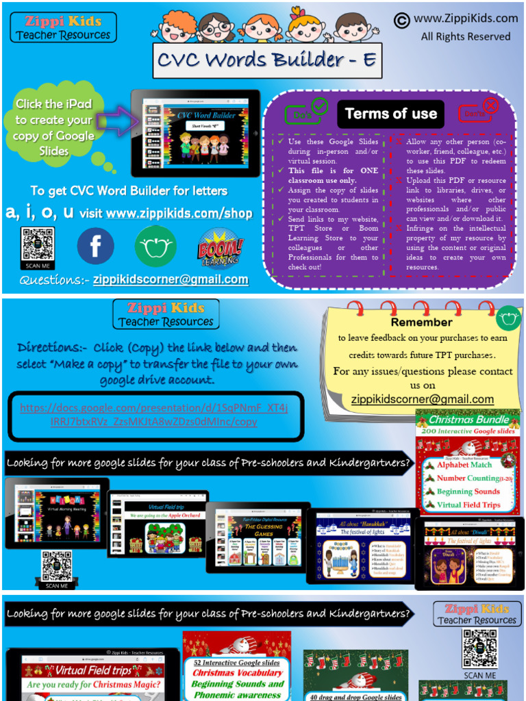 CVC Words Builder - E: A, I, O, U | PDF | Computing | Software