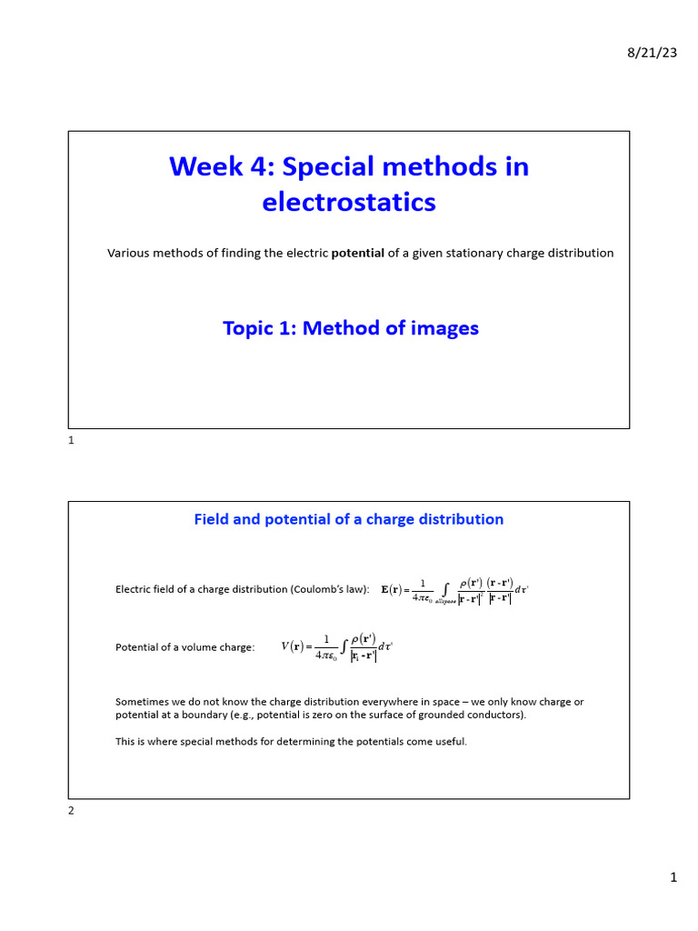 EM 2023 Week4 Lectures | PDF