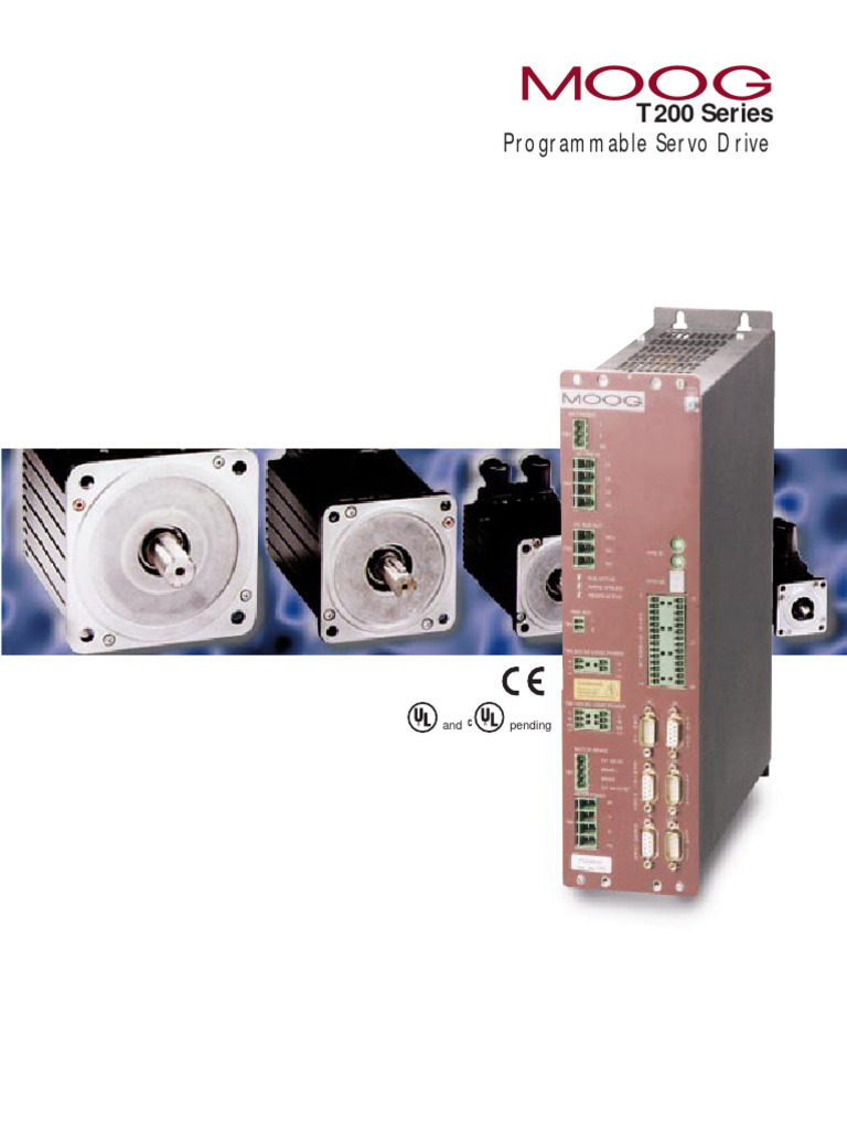 Moog ServoDrives T200 Catalog en | PDF