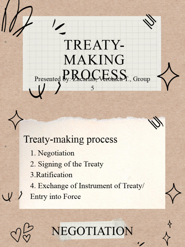 Treaty Making Process | PDF | Treaty | Ratification