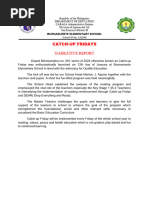 Narrative Report Matatag Training Day 4 | PDF | Teachers | Curriculum