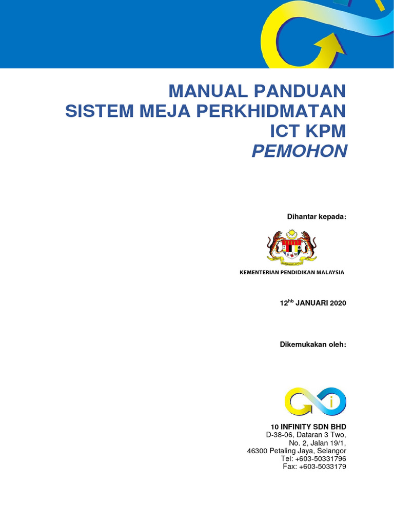 KPM - Panduan Pemohon | PDF
