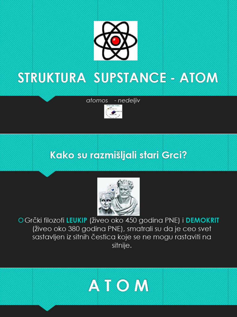 Atom-Gradja Atoma | PDF