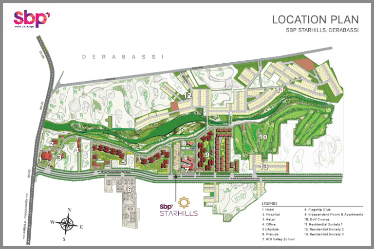 SBP Starhills - Location Plan A3 | PDF