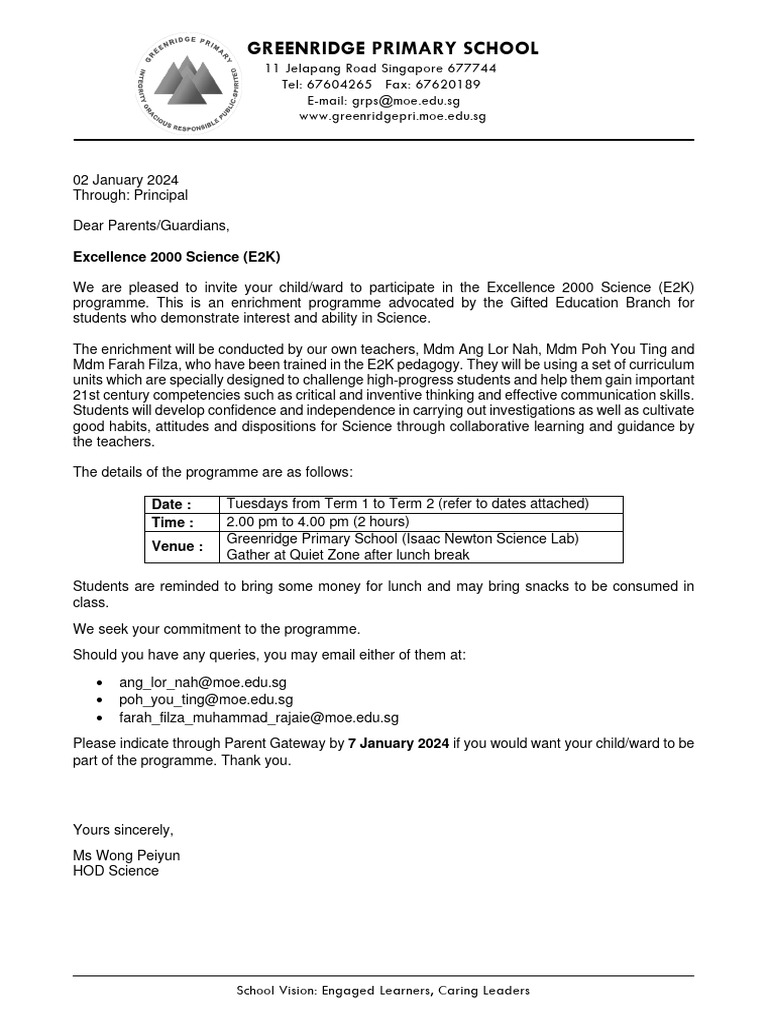 Letter Sample | PDF | Learning | Cognition
