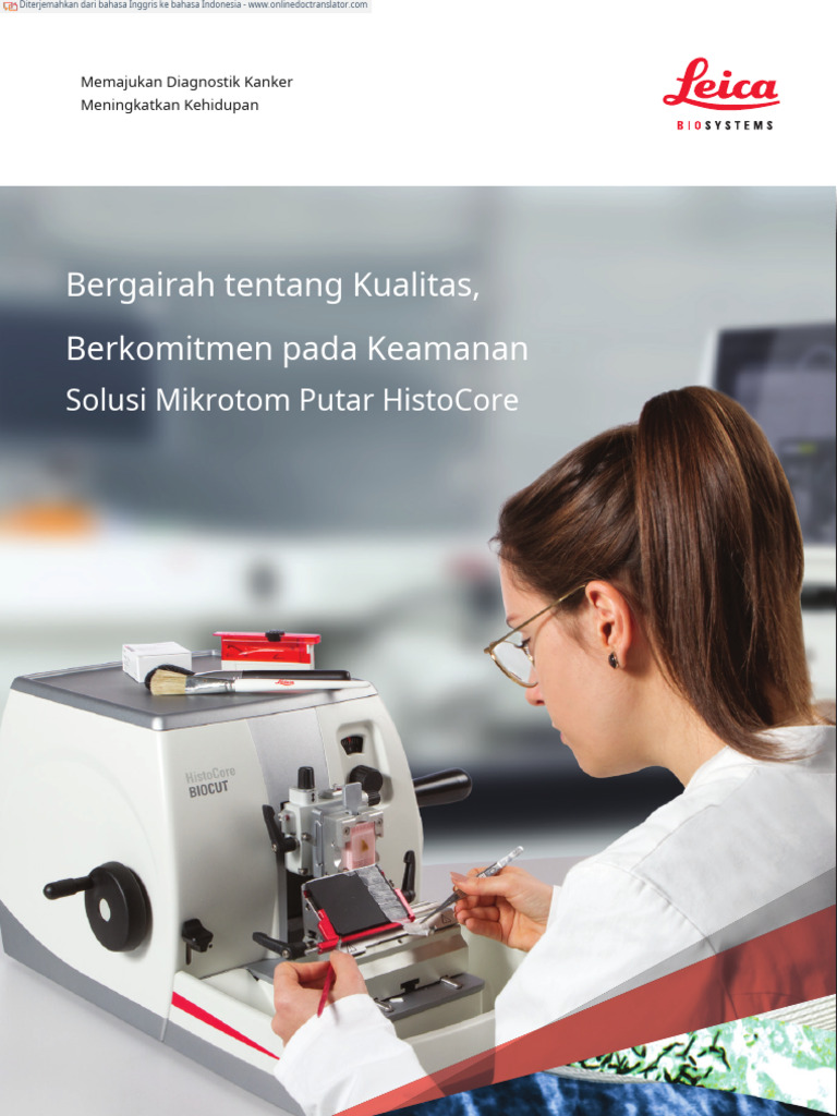 Brochure HistoCore Microtomes Leica - En.id | PDF