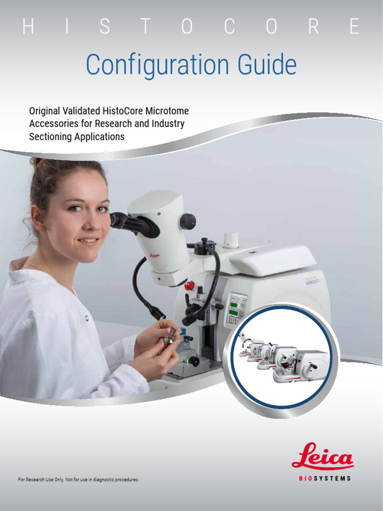 HistoCore Research Microtomes BIOCUT NANOCUT | PDF