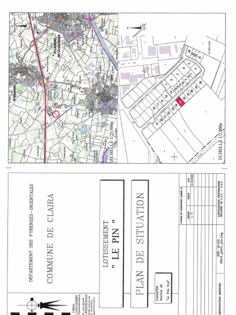 Plan Cadastral | PDF