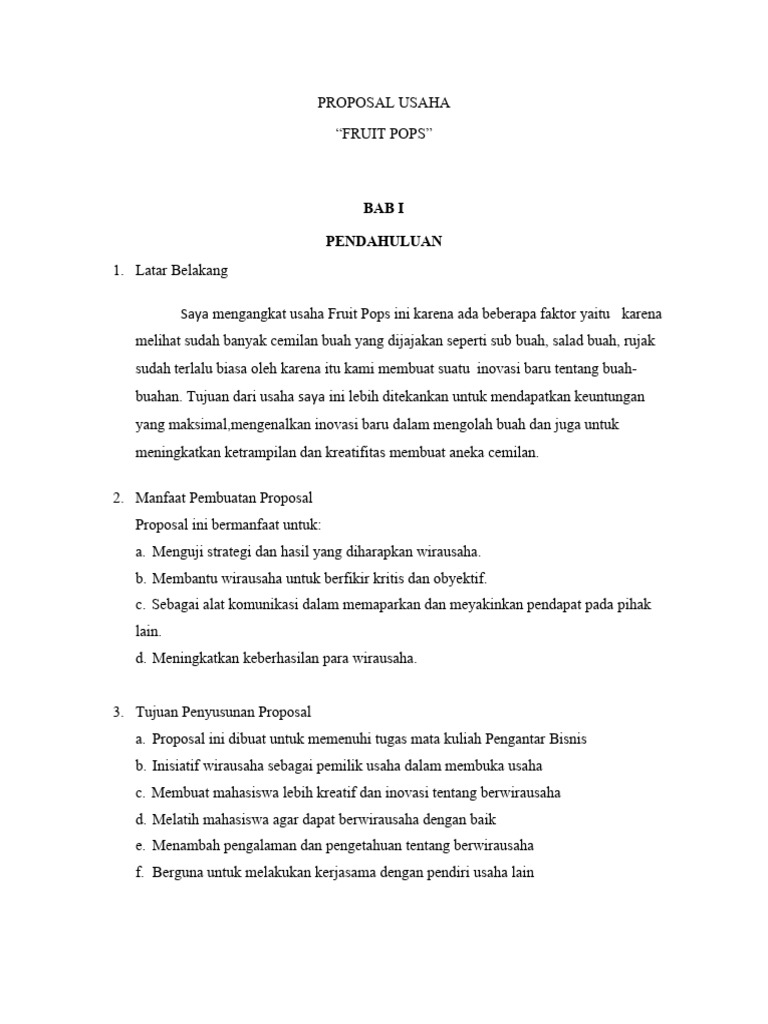 Tugas Proposal Rika | PDF