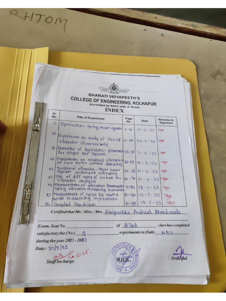 noise and vibration engineering | PDF