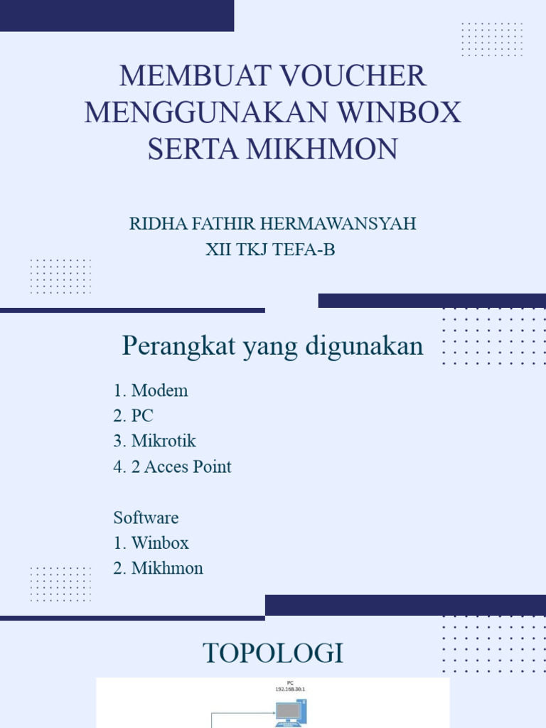 Mini Isp Ridha | PDF
