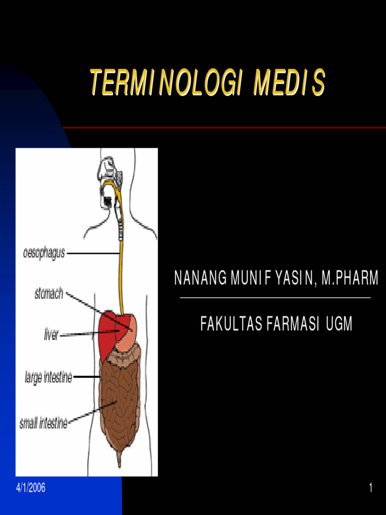 Panduan Terminologi Medis dan Singkatan | PDF
