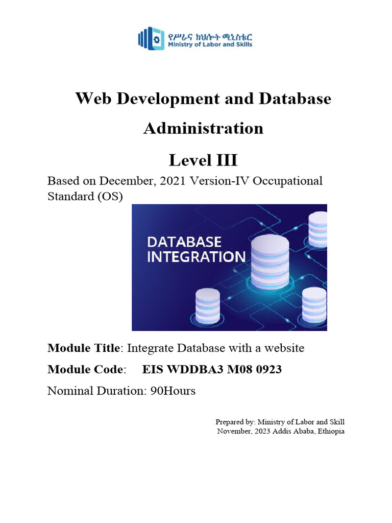 2 Integrate Database With A Website | PDF | World Wide Web | Internet & Web
