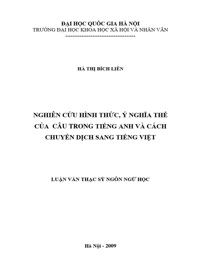 123doc Nghien Cuu Hinh Thuc y Nghia The Cua Cau Trong Tieng Anh Va Cach Chuyen Dich Sang Tieng ...