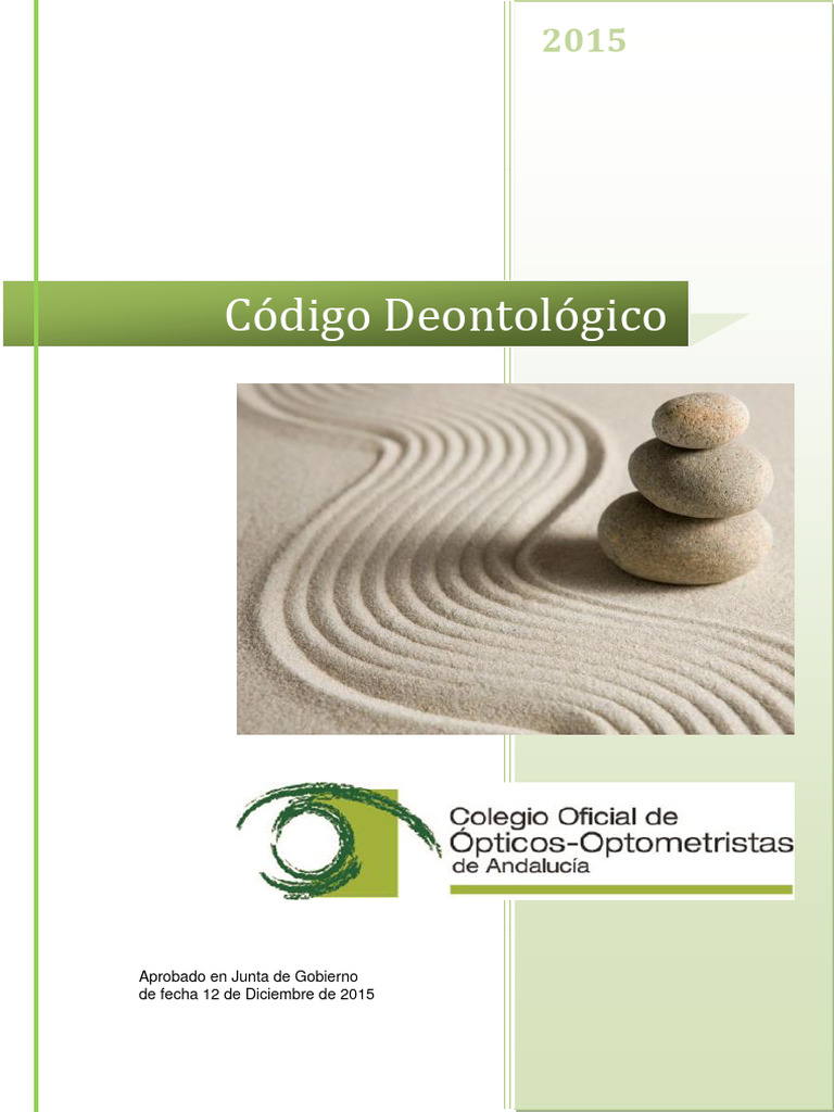 Codigo Deontologico | PDF | Historial médico | Ética profesional