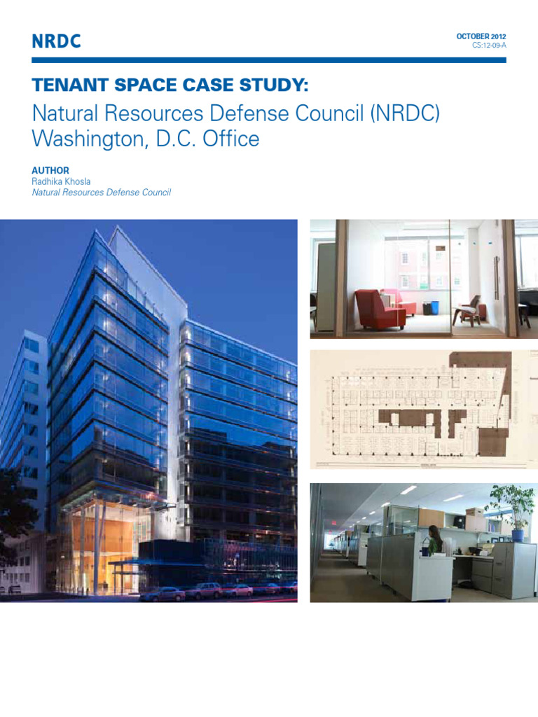 CMI DC Office Case Study | PDF | Efficient Energy Use | Energy Conservation