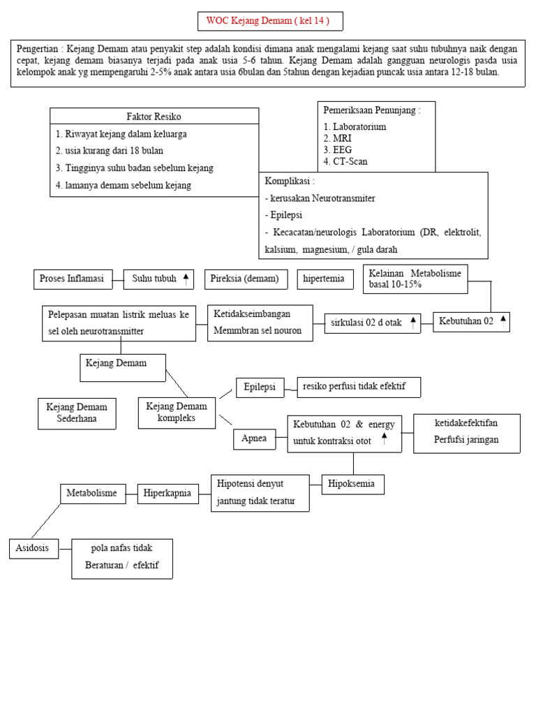 WOC Askep Anak 14 | PDF