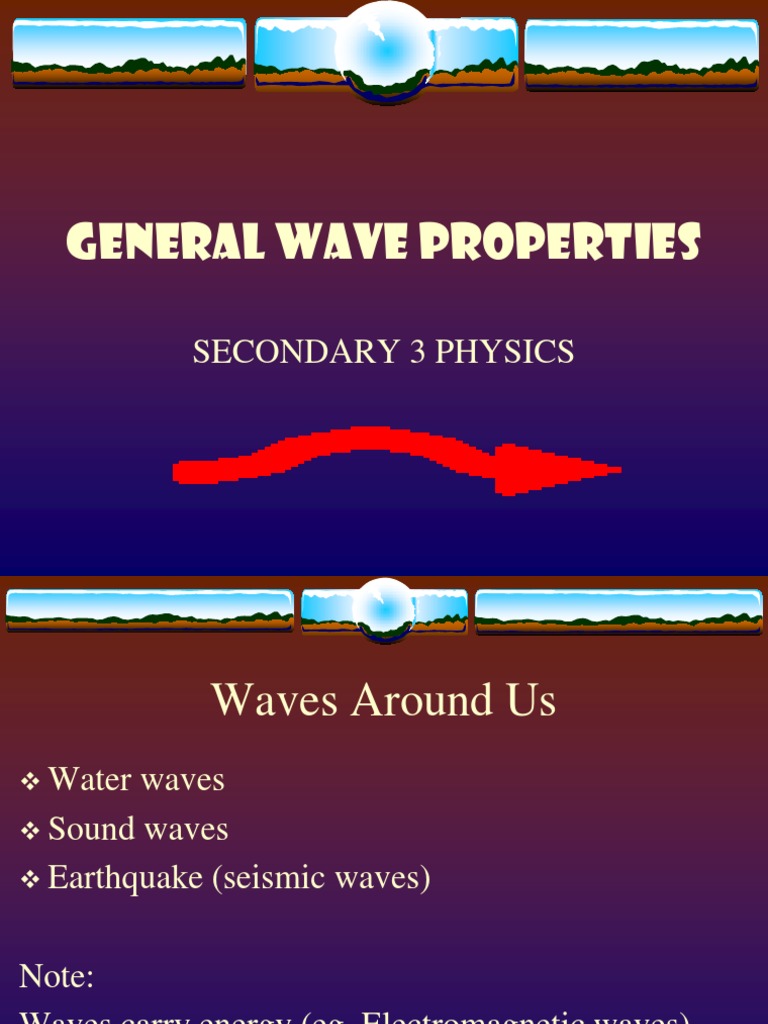 Understanding Wave Properties in Physics | PDF