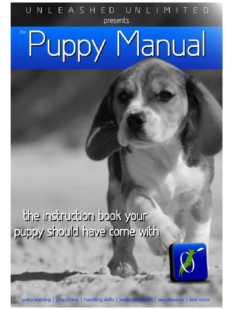 The Puppy Manual For Beginners | PDF | Dog Training | Dogs