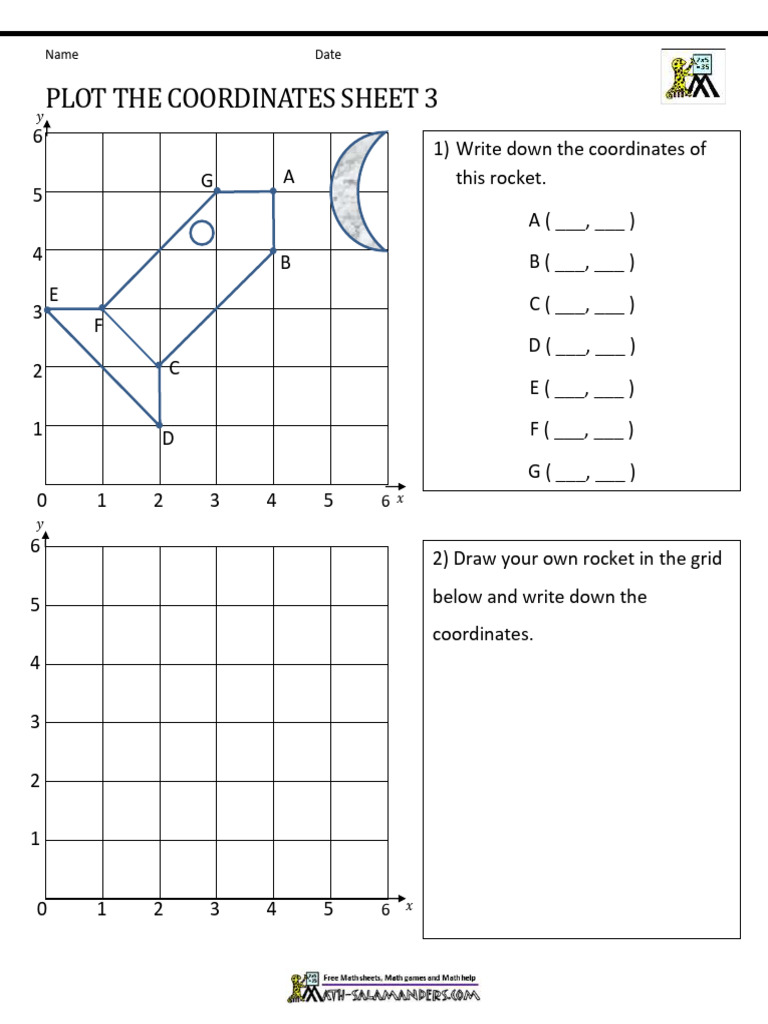 Plot The Coordinates 3 | PDF