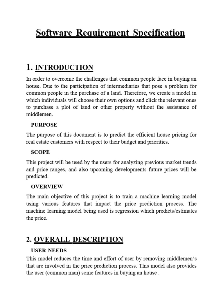 SRS Wordd | PDF | Machine Learning | Input/Output