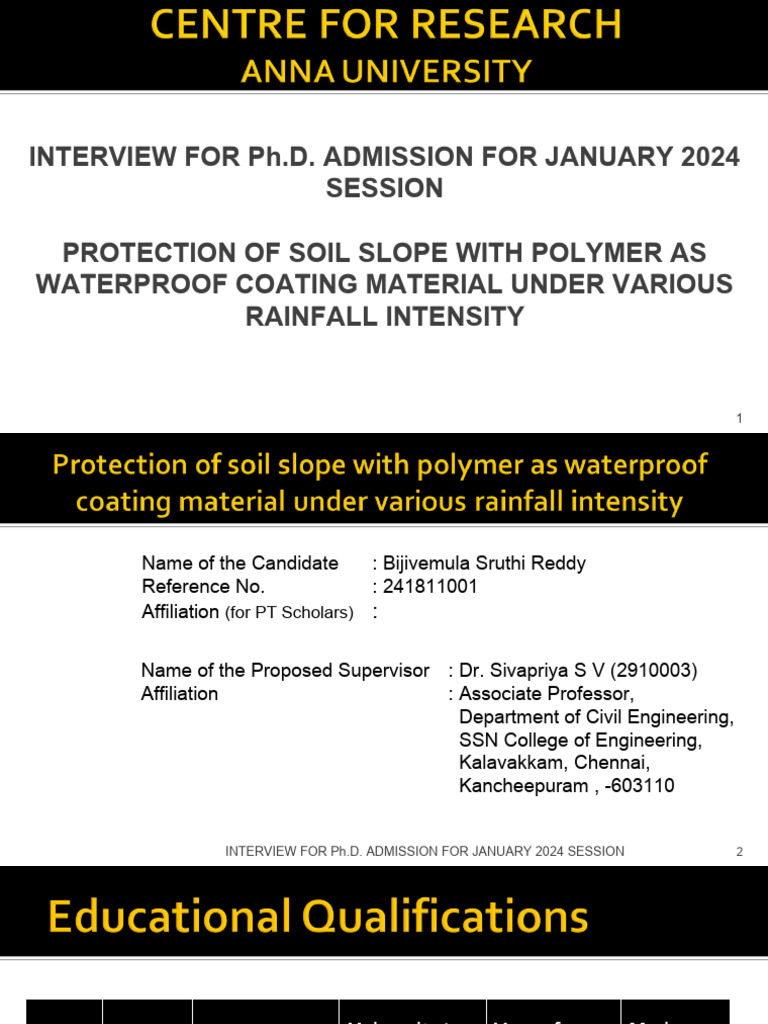 Polymer Coating for Soil Slope Protection | PDF | Soil | Erosion