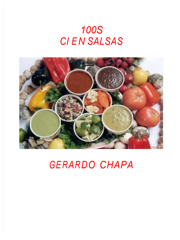 Salsas Mexicanas: Arte y Tradición | PDF | Cilantro | Salsa