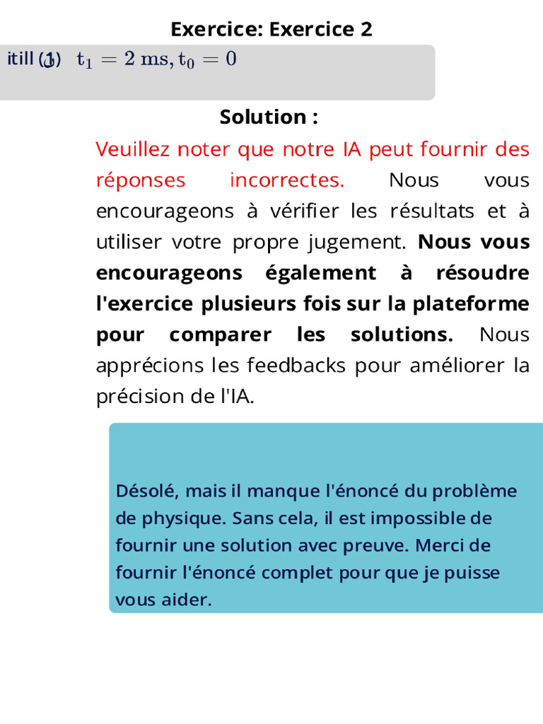 Exercice 2 | PDF