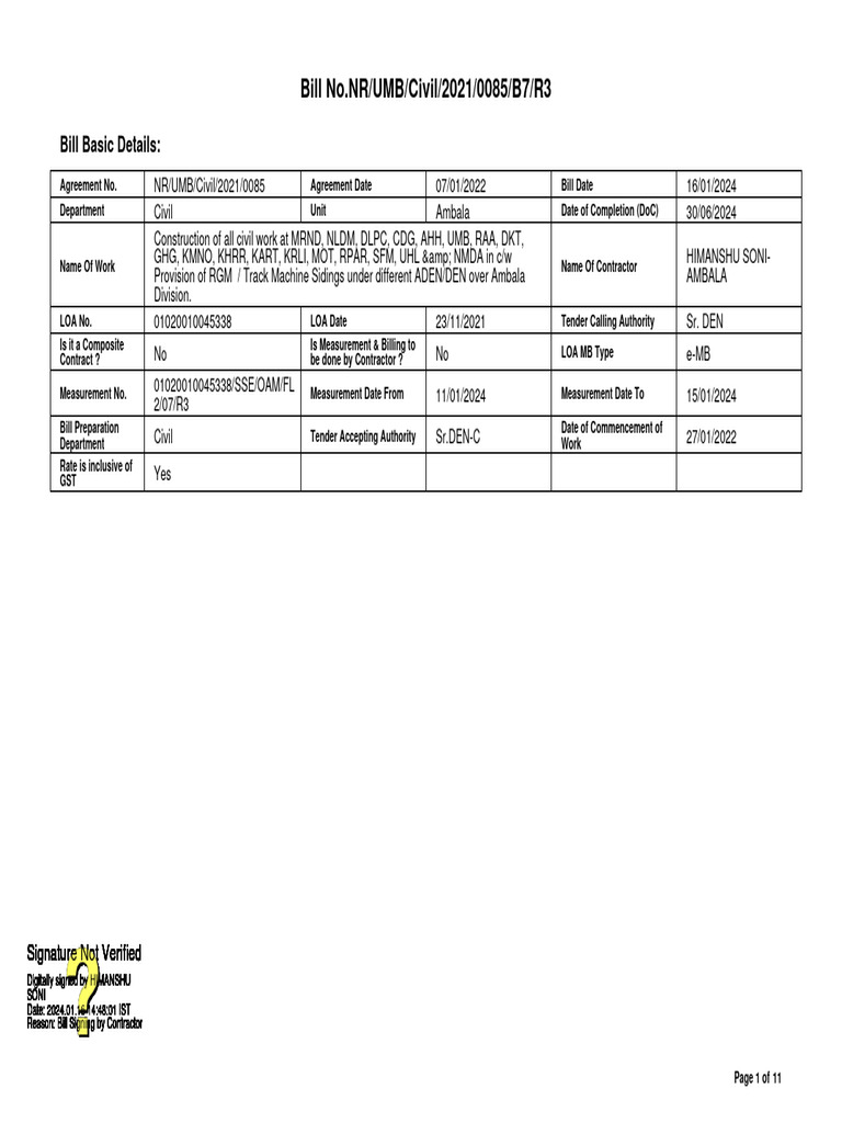 Signed Bill 3 | PDF | Pipe (Fluid Conveyance) | Concrete