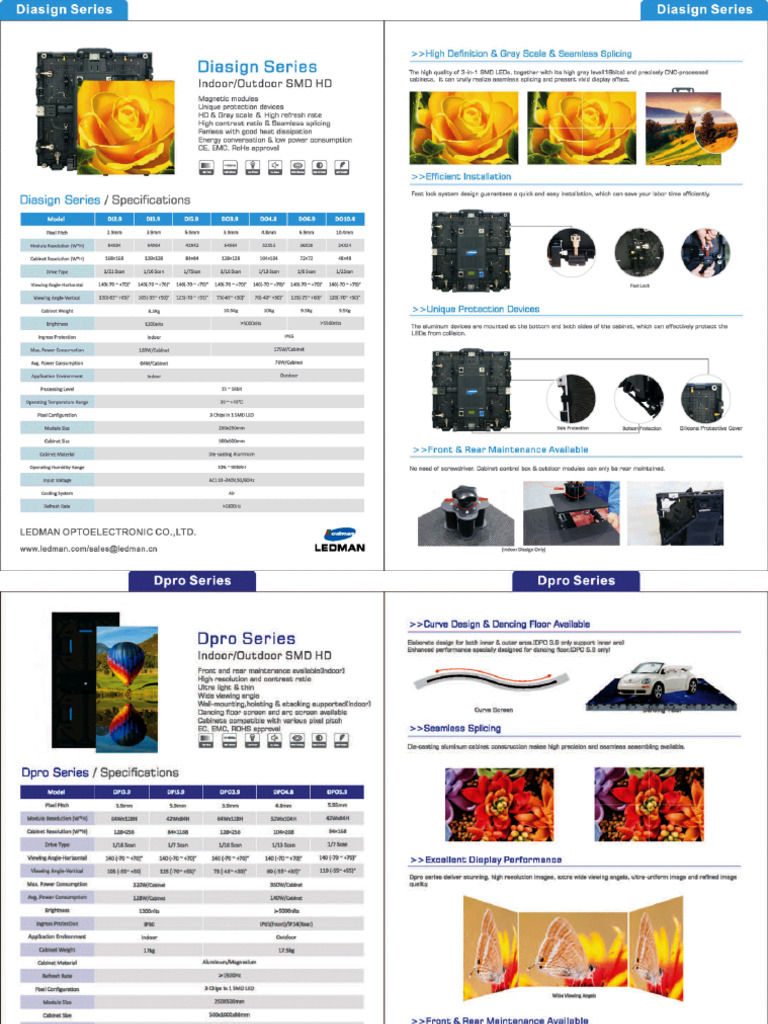 LED Screen Brochure | PDF