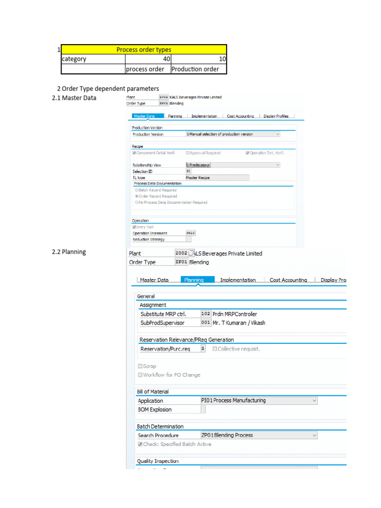 PP Configuration Flow | PDF | Scheduling (Production Processes ...
