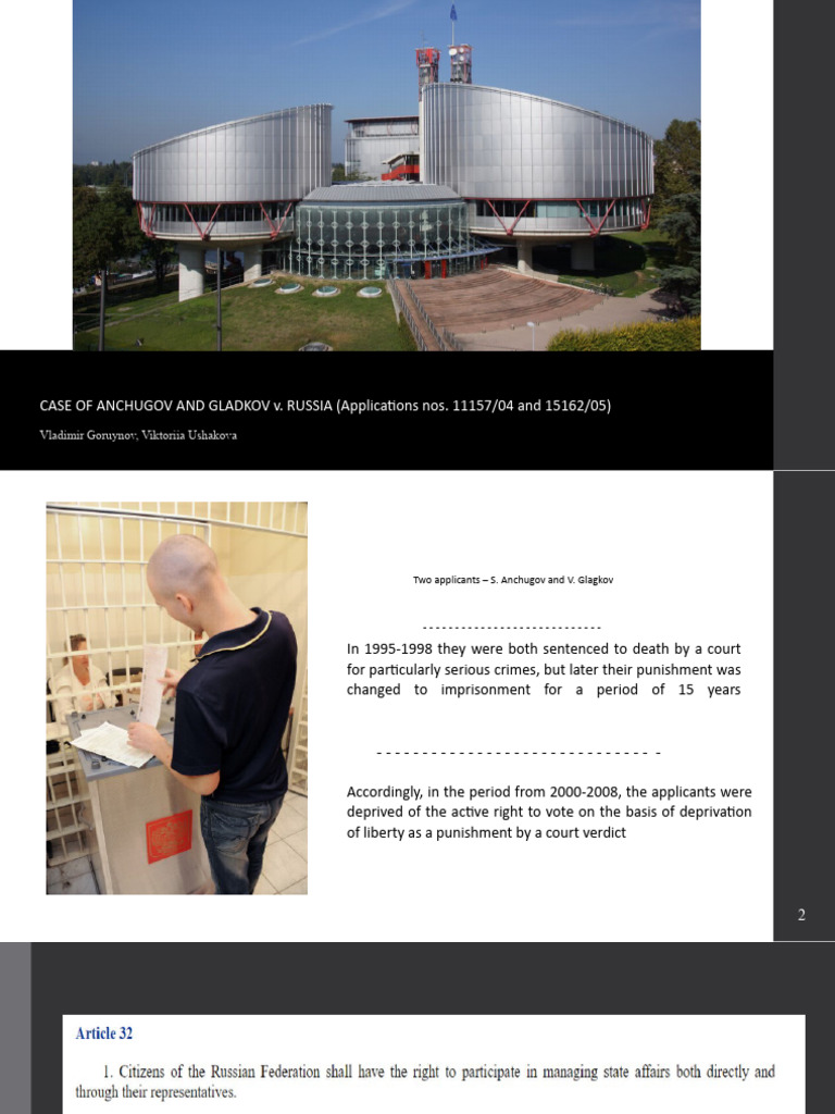 ECHR Case | PDF | European Convention On Human Rights | Political Law