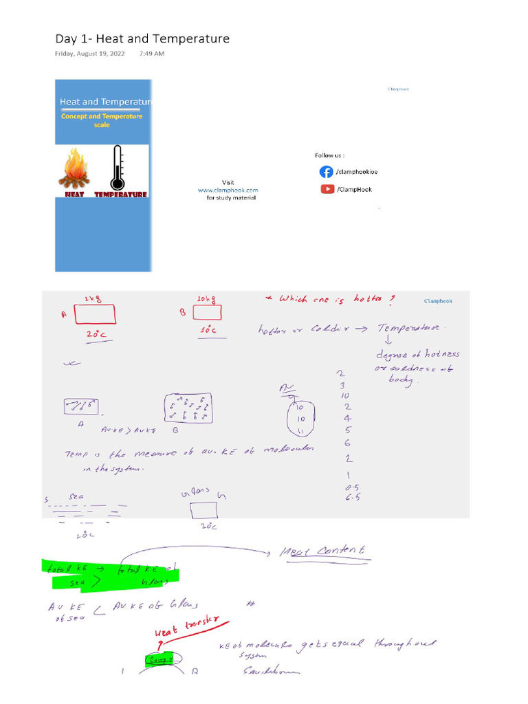 Heat_and_Temperature | PDF