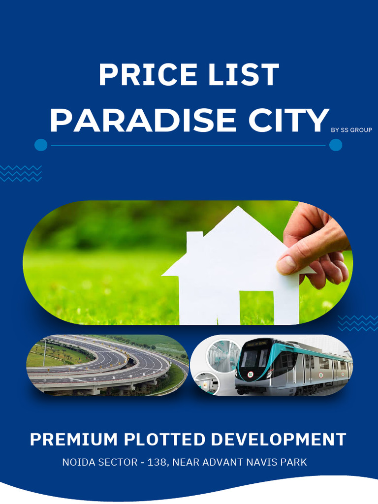 Paradise City Price List | PDF