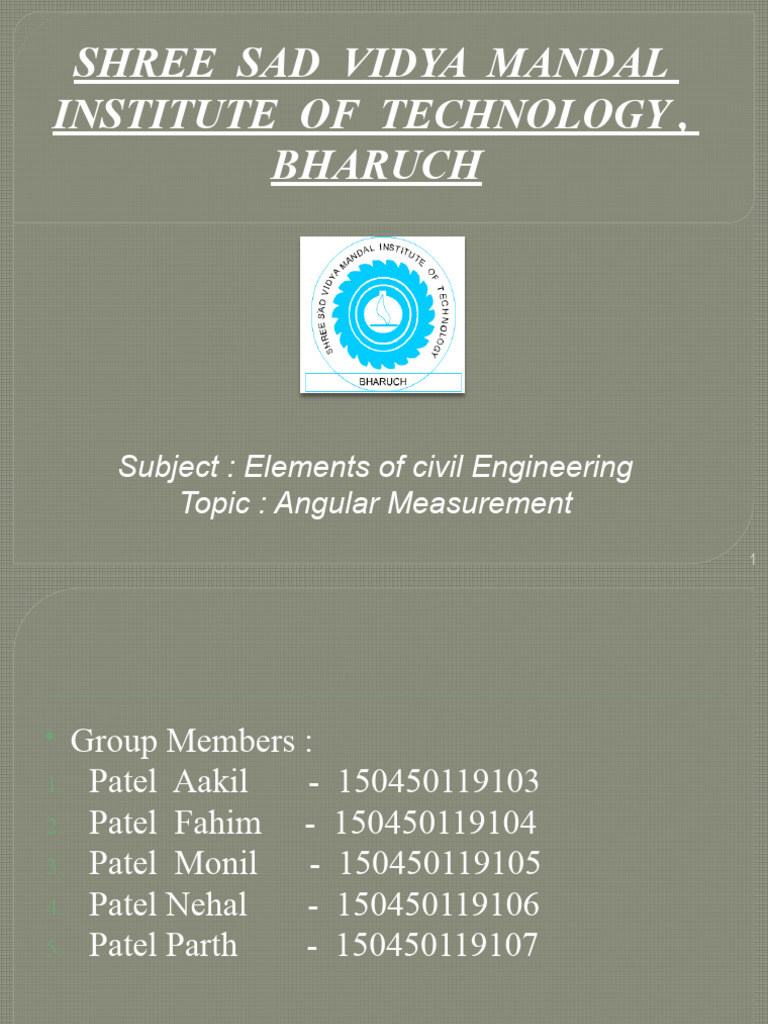 CH-4 Angular Measurement | PDF | Compass | Surveying