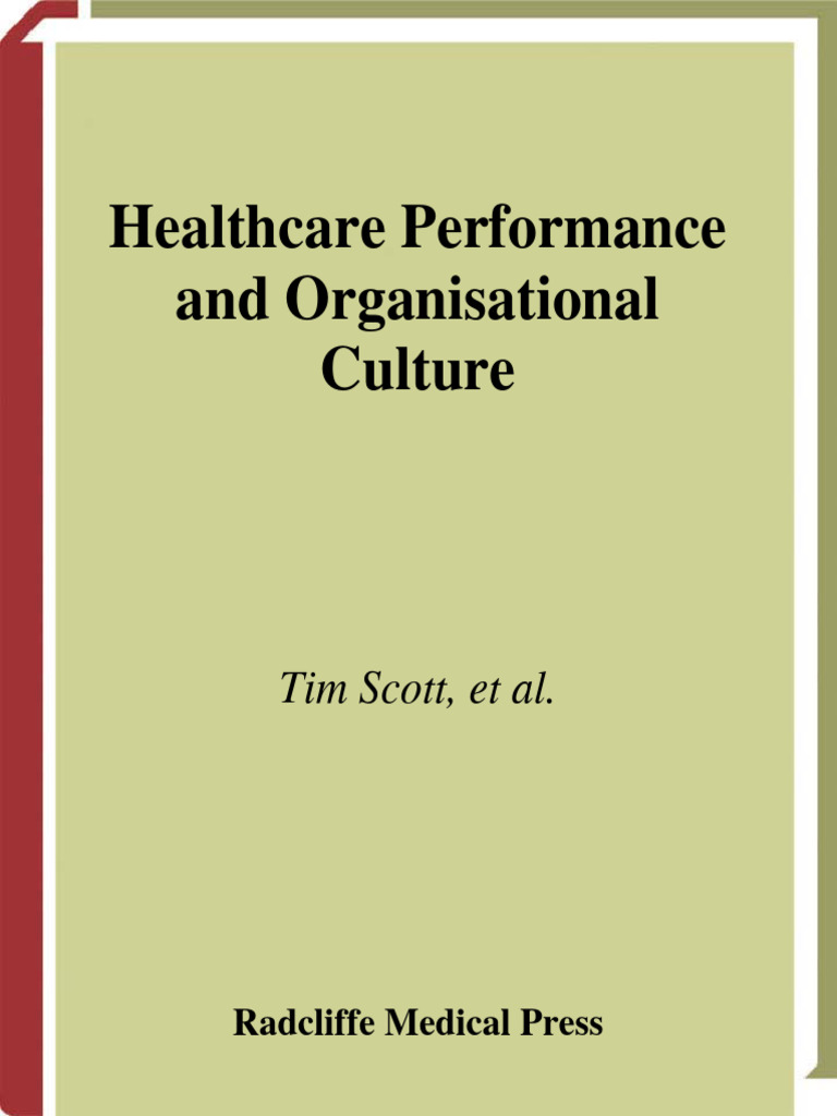 (Tim Scott, Russell Mannion, Huw Davies, Martin M | PDF | Leadership ...