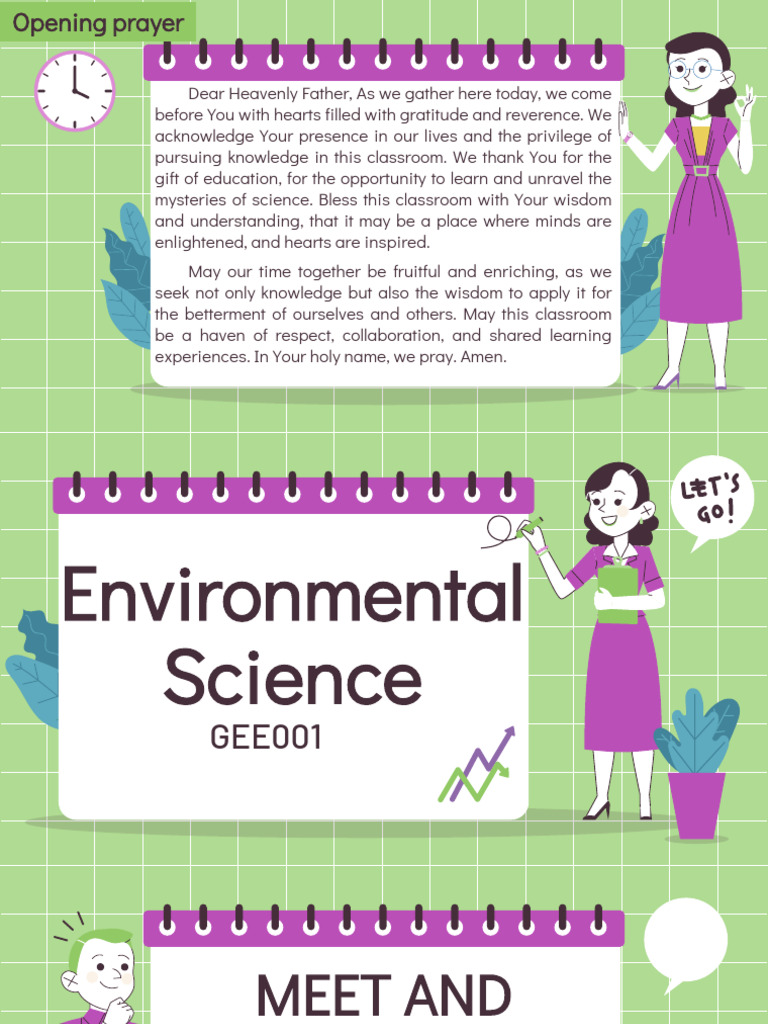 Week 1 Envi SCi Orientation | PDF | Natural Environment | Science