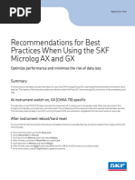 DBX 90 Microlog SKF | PDF | Resonance | Data Analysis