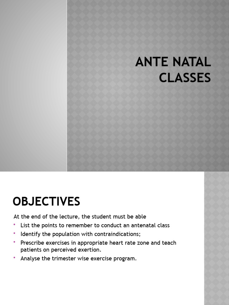 Practicals-Giving Antenatal Education | PDF | Preterm Birth | Pregnancy
