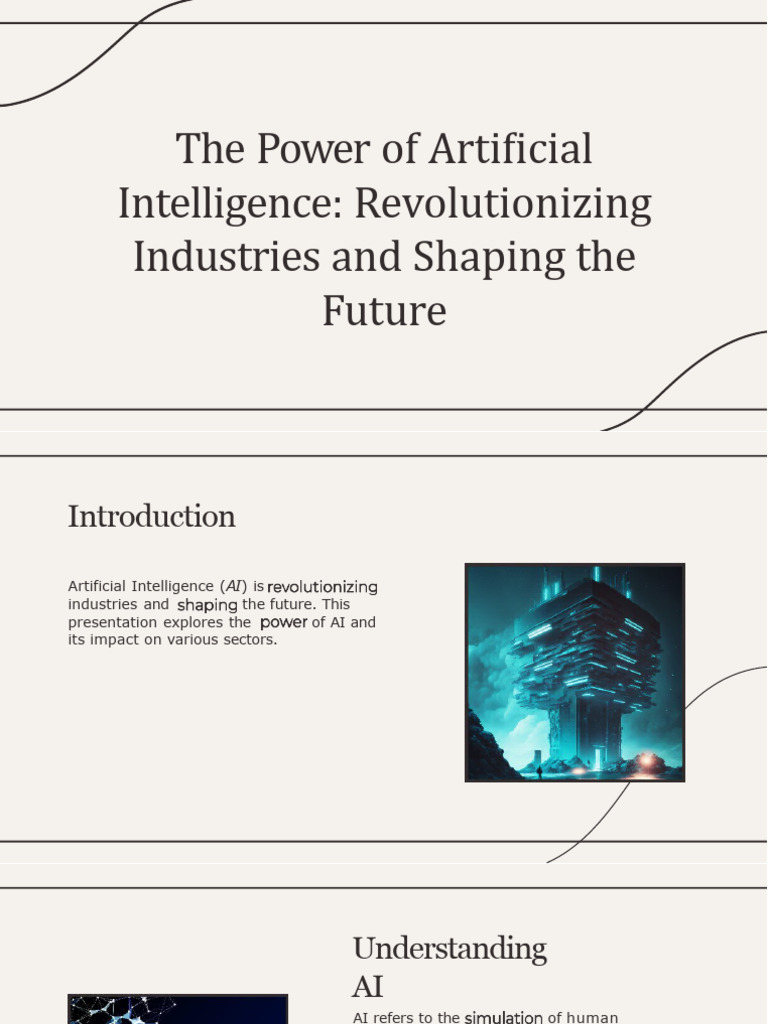 Wepik The Power of Artificial Intelligence Revolutionizing Industries ...