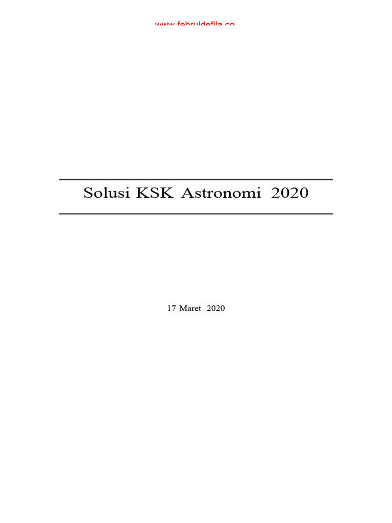 KSN Kab 2020 | PDF