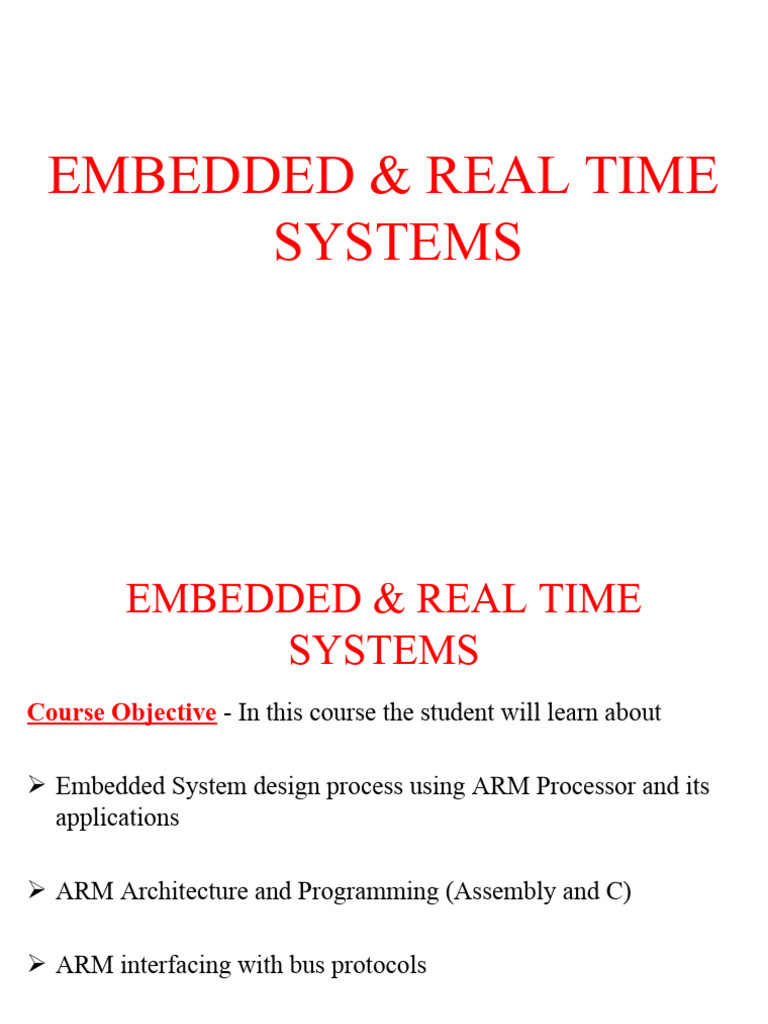 Embedded Systems | PDF | System On A Chip | Computing