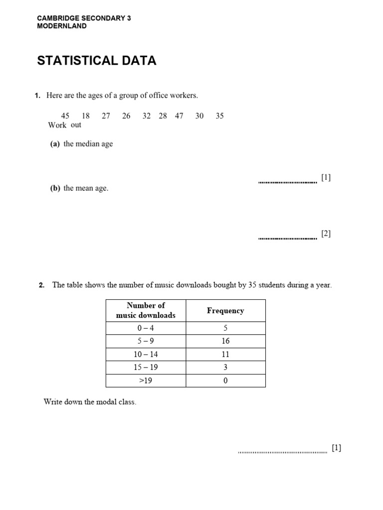 Student Data Analysis Tasks | PDF